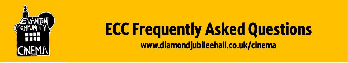 Cinema FAQ – VDJ Hall Evanton